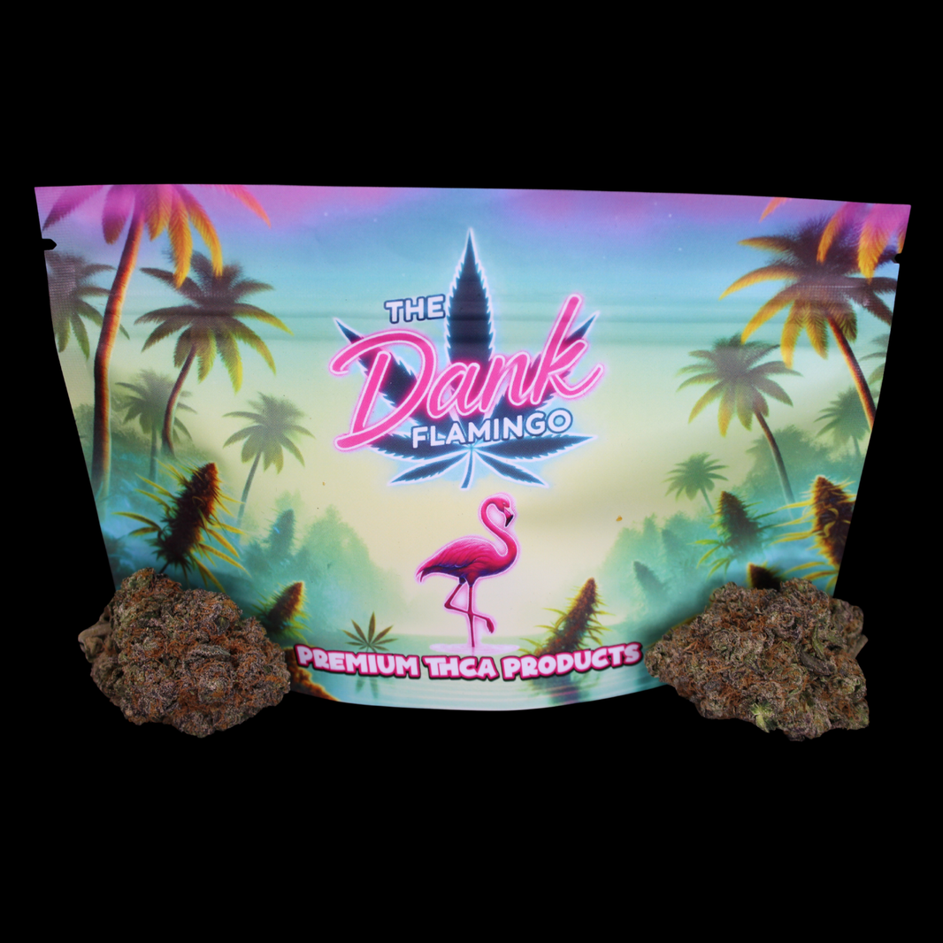The Dank Flamingo 🦩 – THCA Small Buds