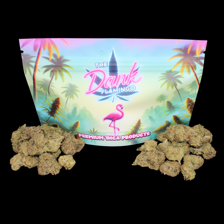 The Dank Flamingo 🦩 – THCA Small Buds